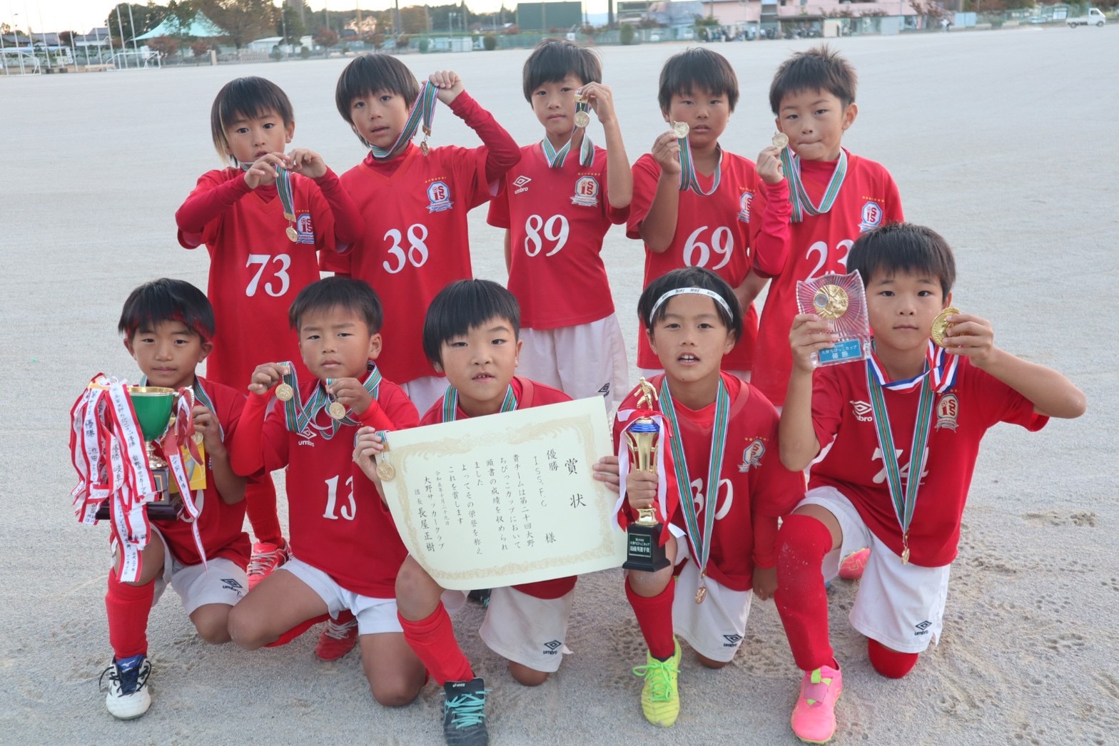 U8大野ちびっ子杯”優勝” | ISS.F.C サッカークラブ - 岐阜市・関市・各務原市